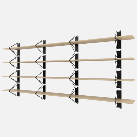 Strut Shelving System - Modern Wall Mounted Shelves - Souda